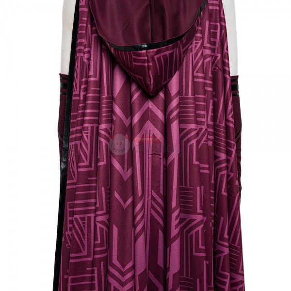 New Wanda Costume WandaVision 2021 Wanda Maximoff Scarlet Witch Cosplay ...