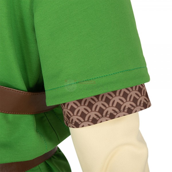 Link Costume The Legend of Zelda Skyward Sword Cosplay Suit - CCosplay