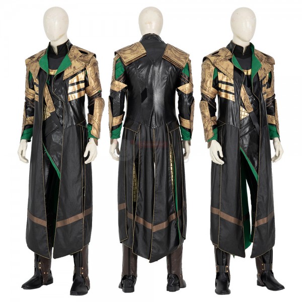 Loki Costume Deluxe 2021 TV Loki Laufeyson Armor Cosplay Suit - CCosplay