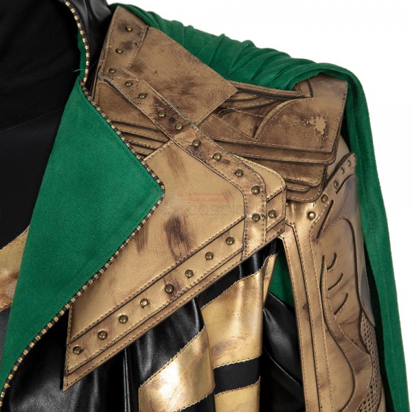 Loki Costume Deluxe 2021 TV Loki Laufeyson Armor Cosplay Suit ...