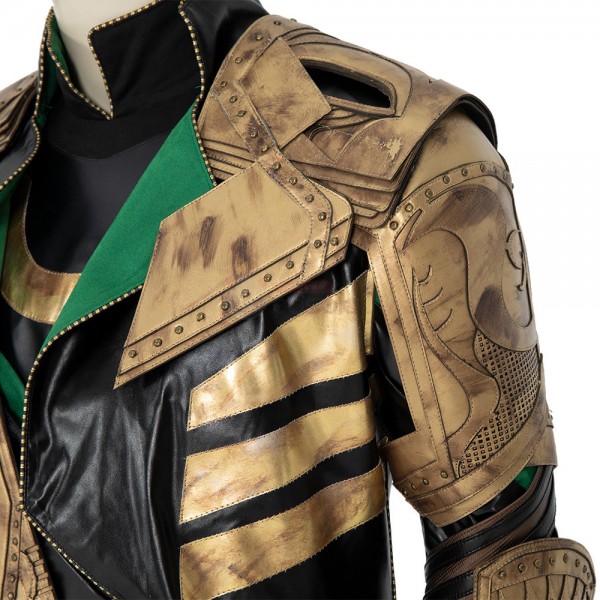 Loki Costume Deluxe 2021 TV Loki Laufeyson Armor Cosplay Suit - CCosplay