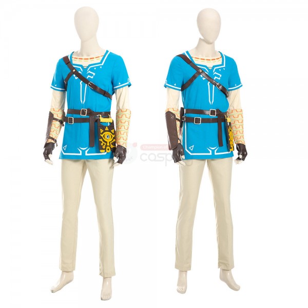 Link Costume The Legend of Zelda Breath of The Wild Link Cosplay Suit ...