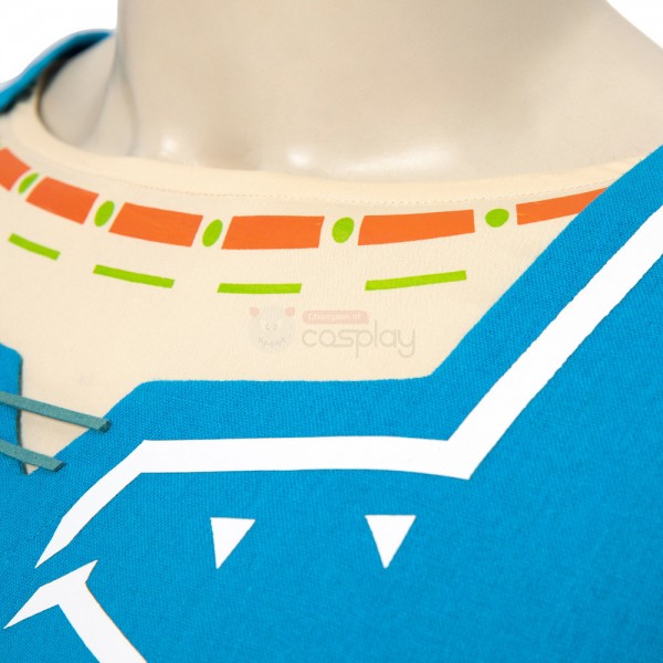 Link Costume The Legend of Zelda Breath of The Wild Link Cosplay Suit ...