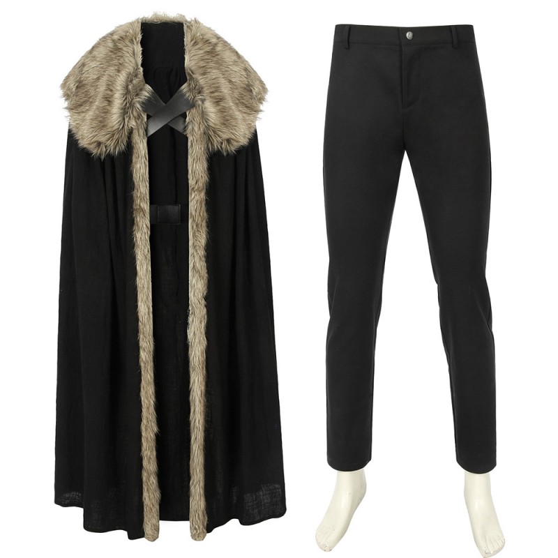 Jon Snow Costume Aegon House Stark Cosplay Suit - CCosplay