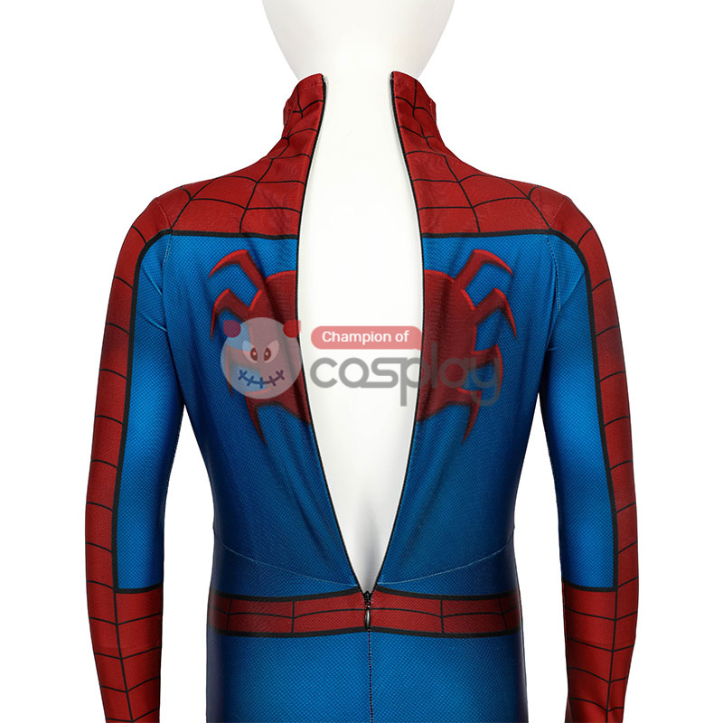 Kids Spider-Man Jumpsuit Spiderman Classic Ultimate Cosplay Costume ...