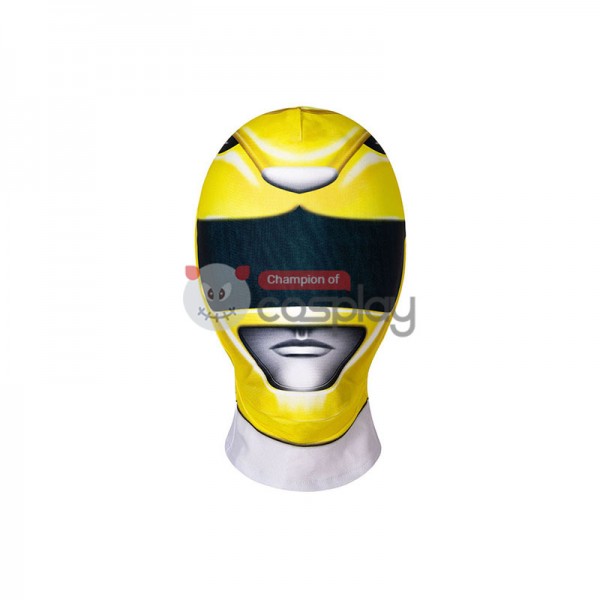 Mighty Morphin Power Rangers Cosplay Costume Yellow Ranger Suit for ...