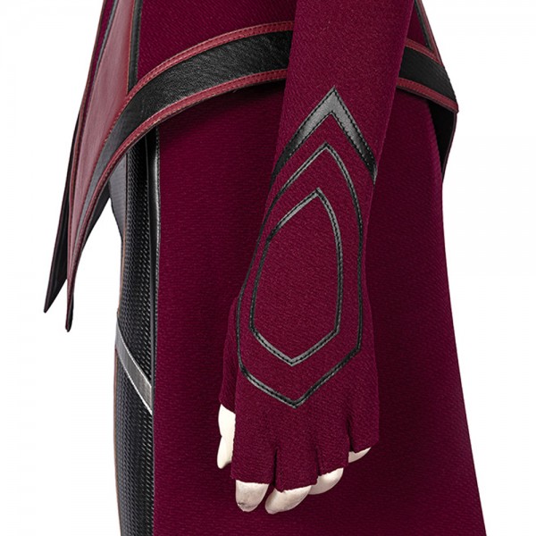 Wanda Costume WandaVision Maximoff Scarlet Witch Cosplay Suit - CCosplay