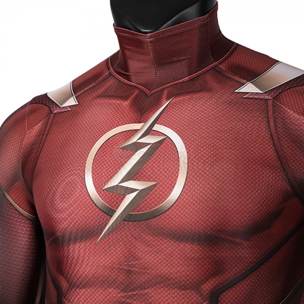 Barry Allen Red Jumpsuit Cosplay Costume - CCosplay