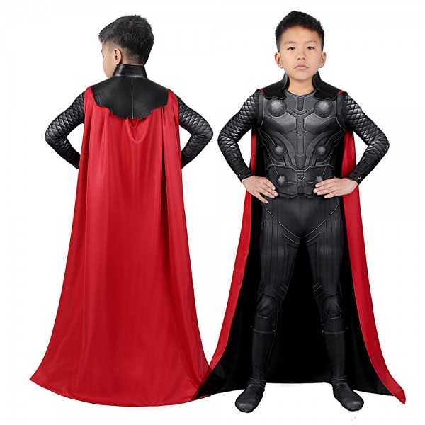 Thor Odinson Costume Avengers 3 Infinity War Cosplay Suit for Kids ...