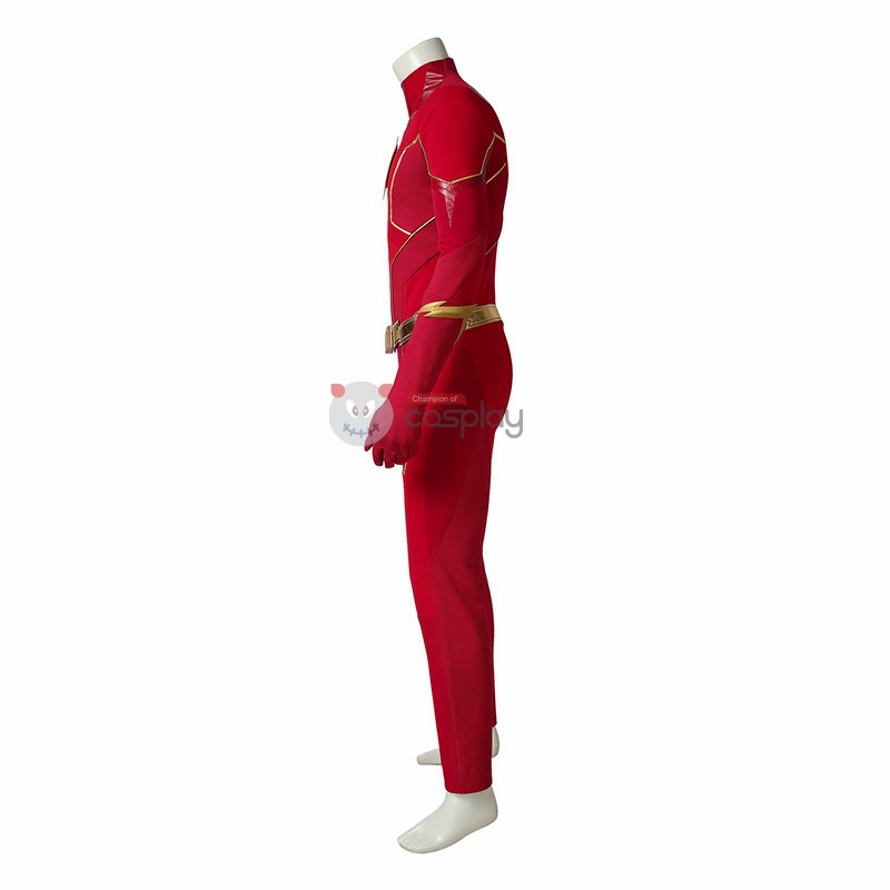 Halloween Barry Allen Cosplay Costume TF S6 Suit - CCosplay.com